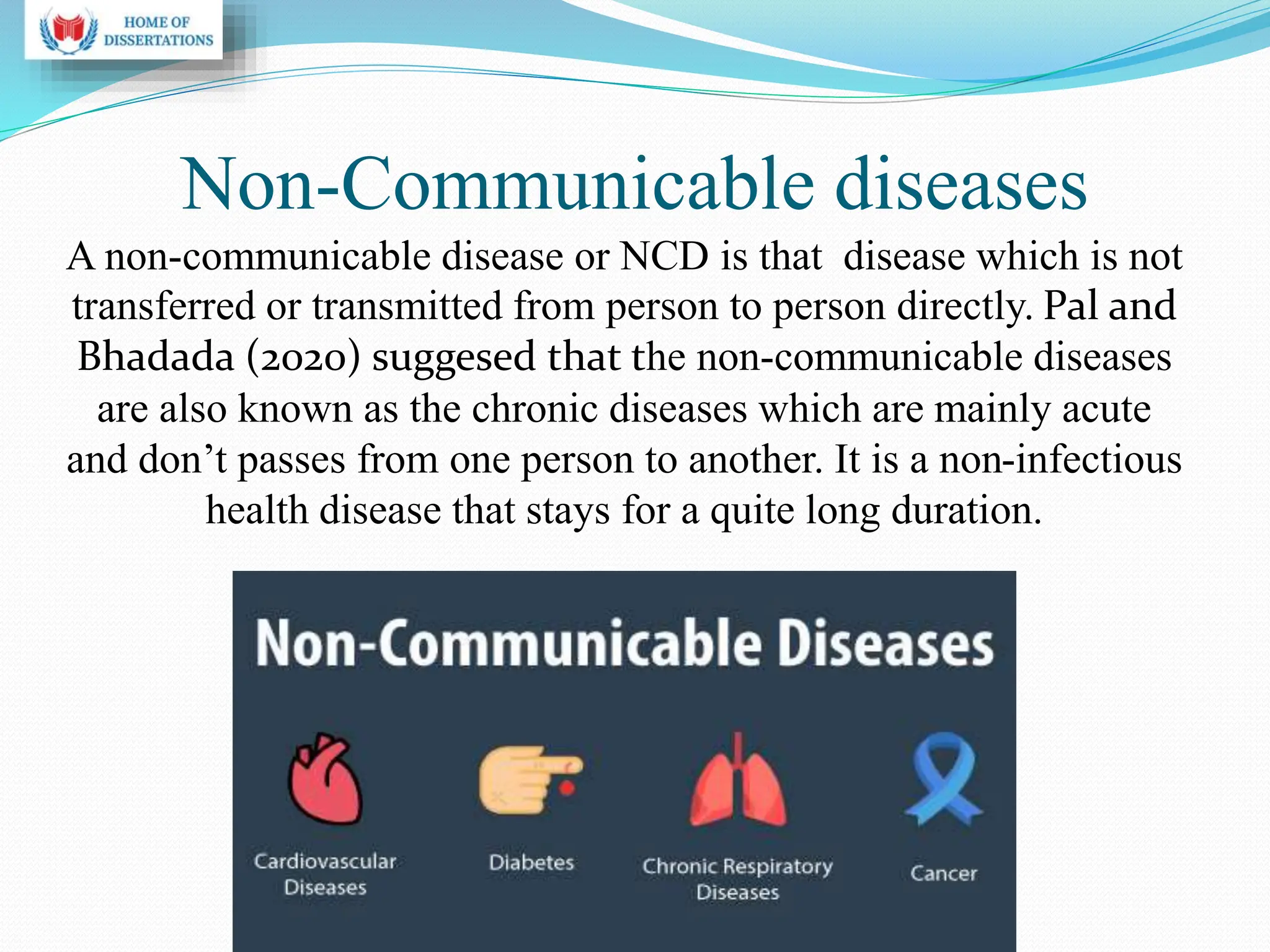 Communicable and Non-communicable Diseases | PPTX