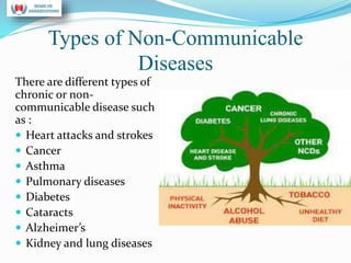 Communicable and Non-communicable Diseases | PPTX