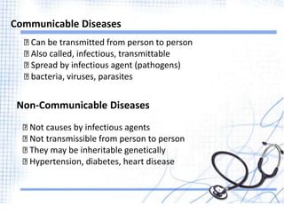 Communicable disease | PPTX
