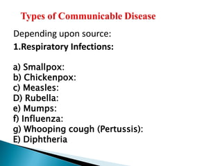 Communicable Diseases Examples Pictures