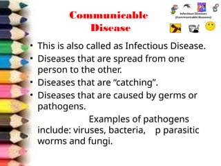 communicable disease.ppt for B.Sc and Gnm Students | PPTX