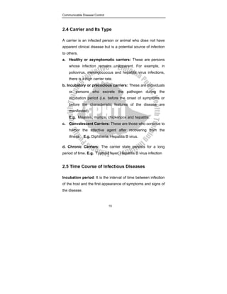 Communicable disease control | PDF