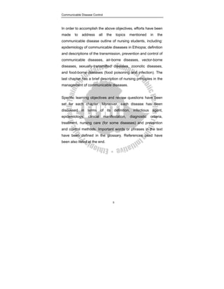 Communicable disease control | PDF