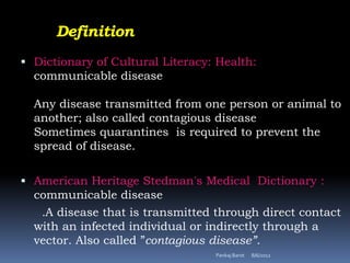 Communicable diseases | PPTX