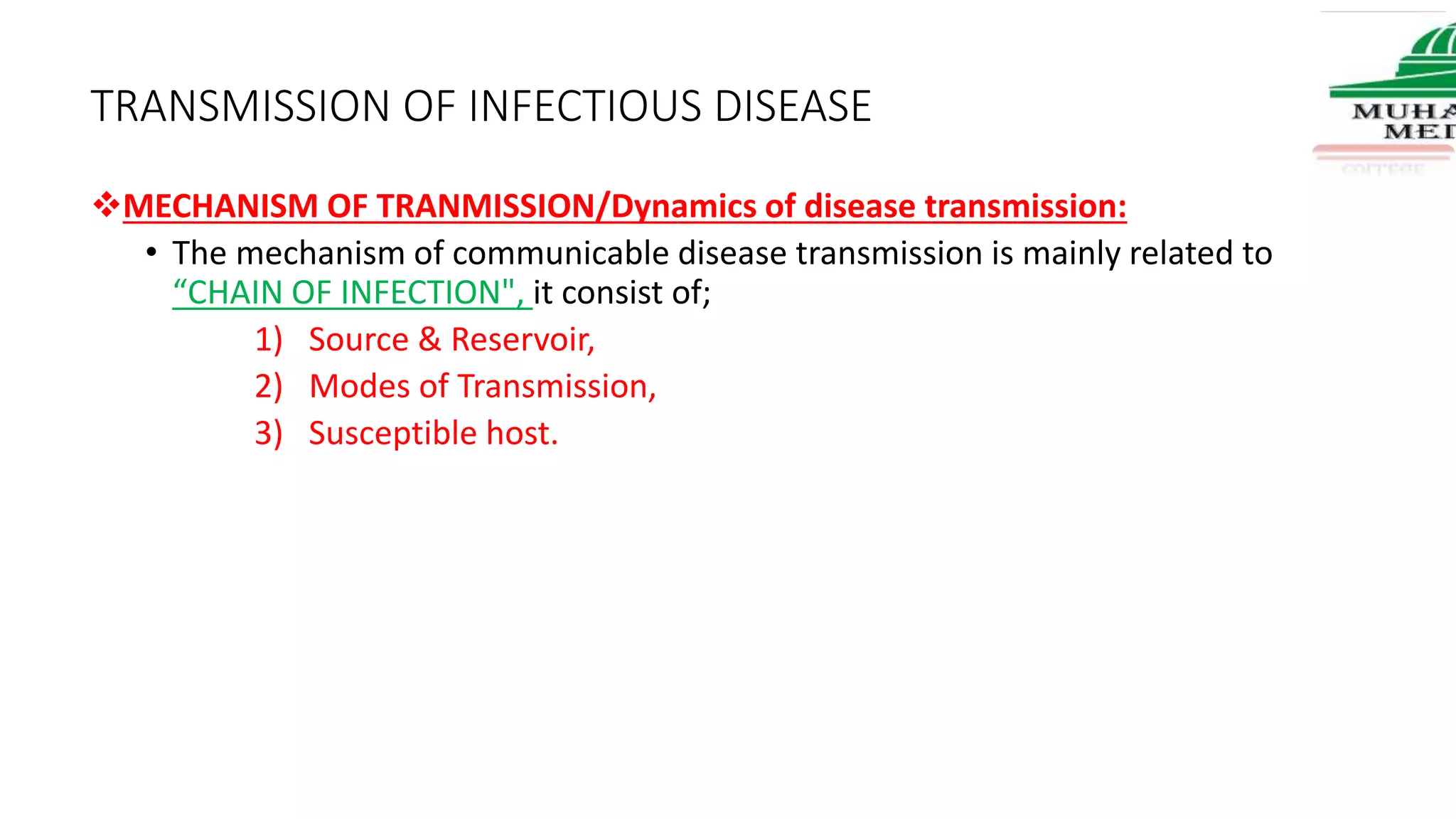 Introduction to Communicable diseases | PPTX