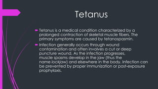 Communicable Diseases and Tetanus | PPTX | Infectious Diseases ...