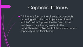 Communicable Diseases and Tetanus | PPTX
