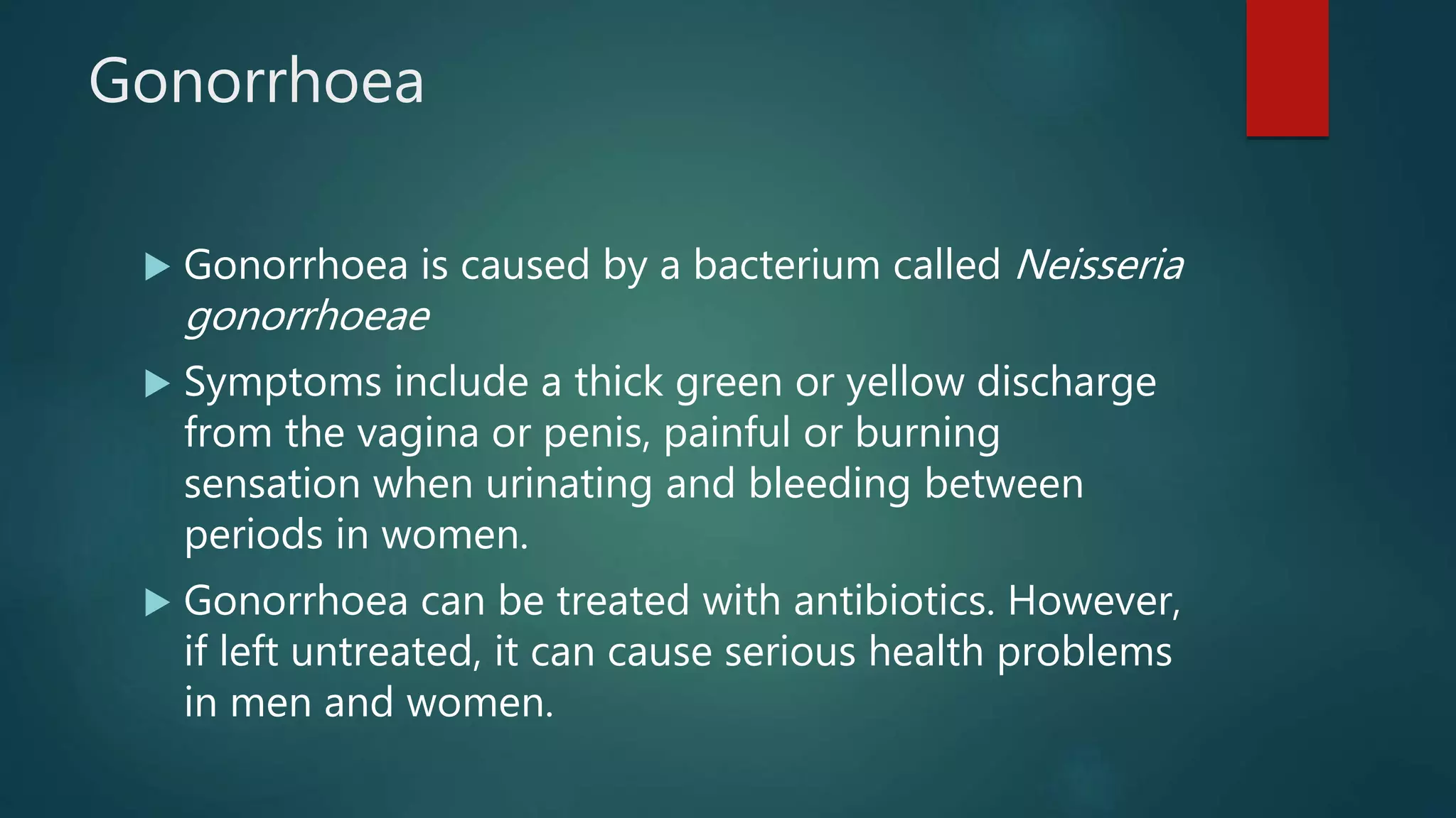 Communicable diseases of the reproductive system | PPTX