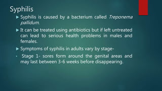 Communicable diseases of the reproductive system | PPT