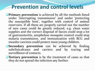 Communicable diseases, routes of transmission and control | PPTX