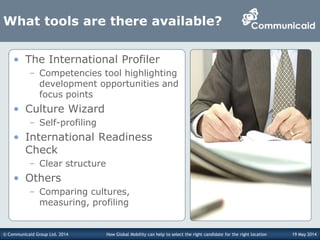 Communicaid presentation selection_and_assessment_totally_expat_show_…