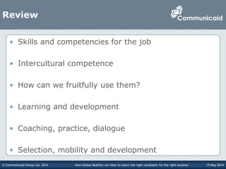 Communicaid presentation selection_and_assessment_totally_expat_show_…