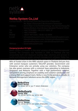 CommunicAsia2013 Thai Companies Profile | PDF