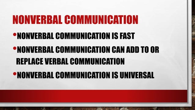 Communicate effectively:Verbal & Written Communication/Nonverbal ...