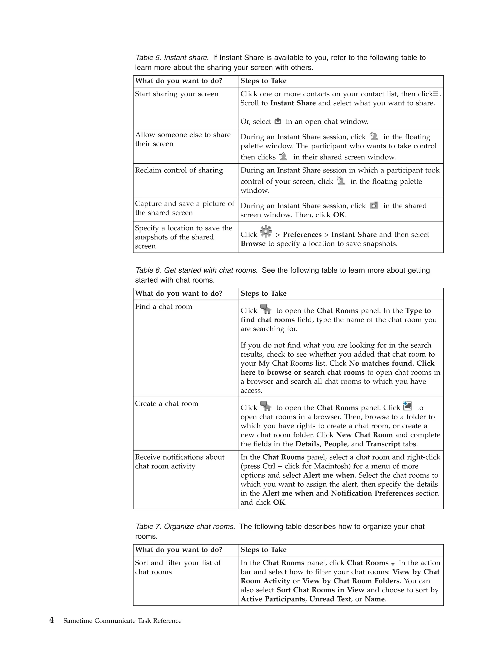 IBM Sametime 9 Chat - Task Reference | PDF | Social Networking | Internet