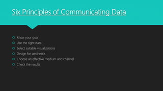 Communicate the data | PPTX