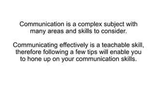 Communicate to Win | PPT