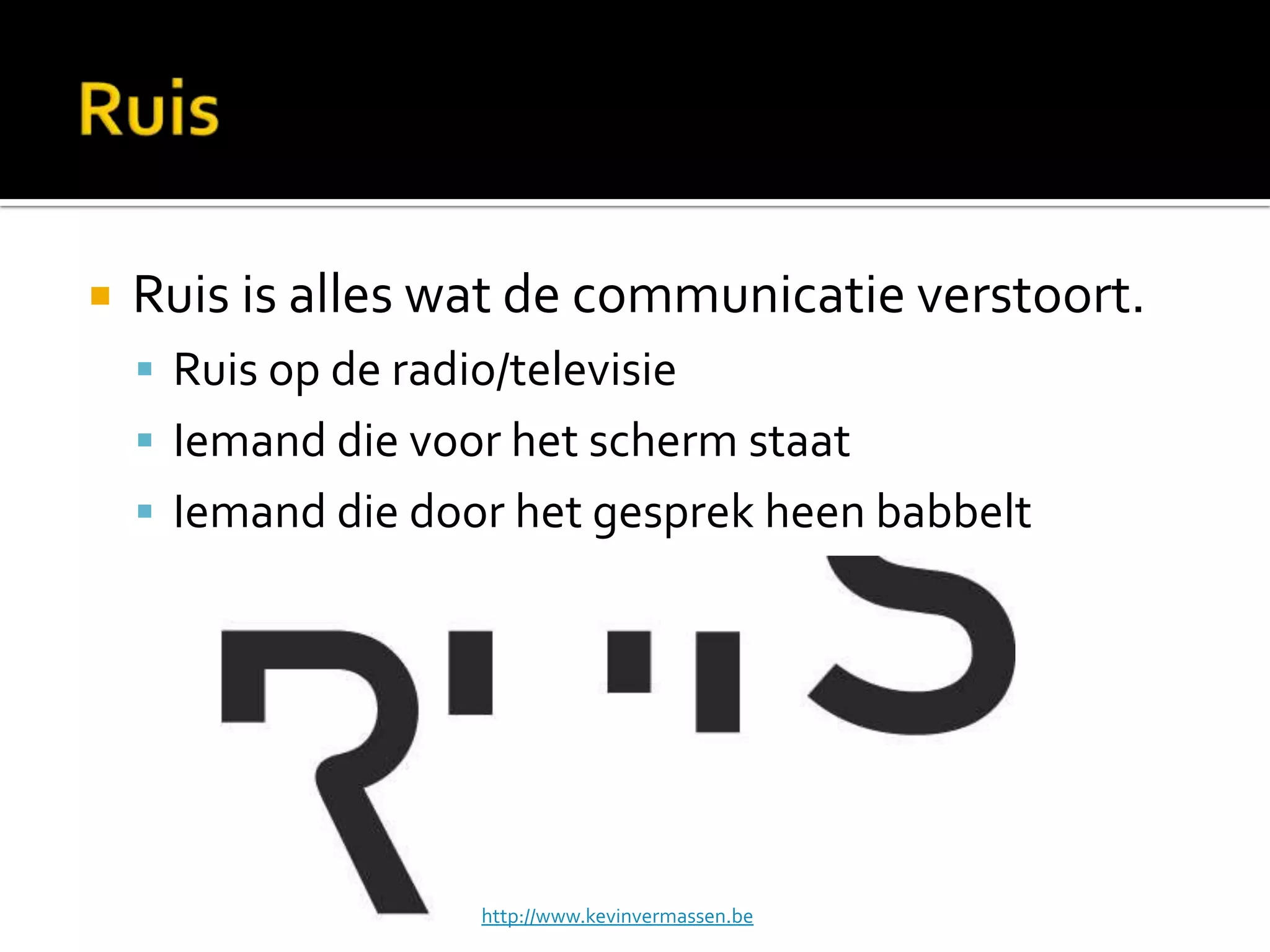 Communicatiemodel | PPTX