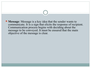Communication and its process | PPT