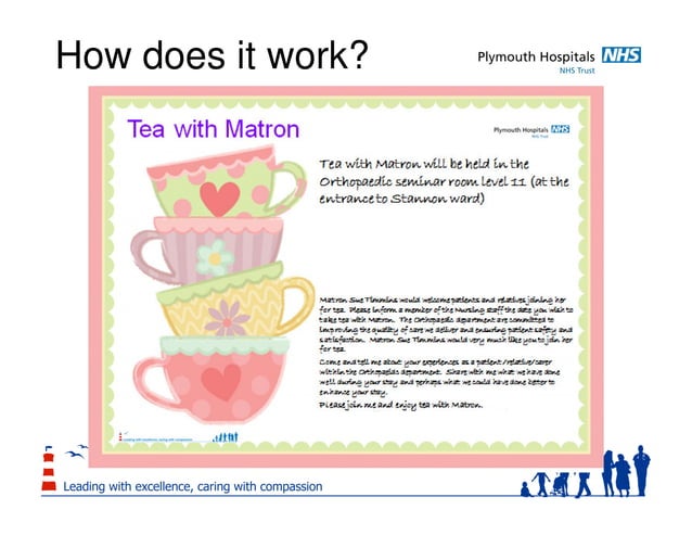 Plymouth Hospitals NHS Trust- Tea with matron- PEN 2015 | PPT