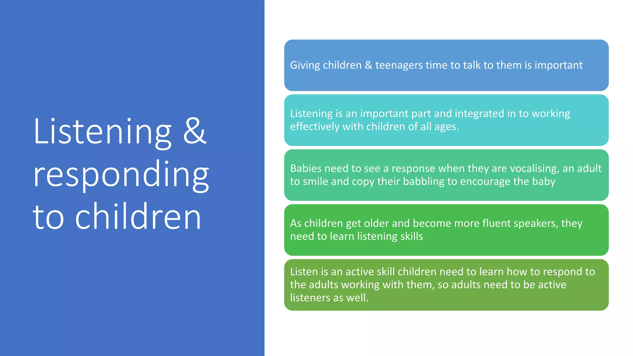 Communicating with-children | PPTX