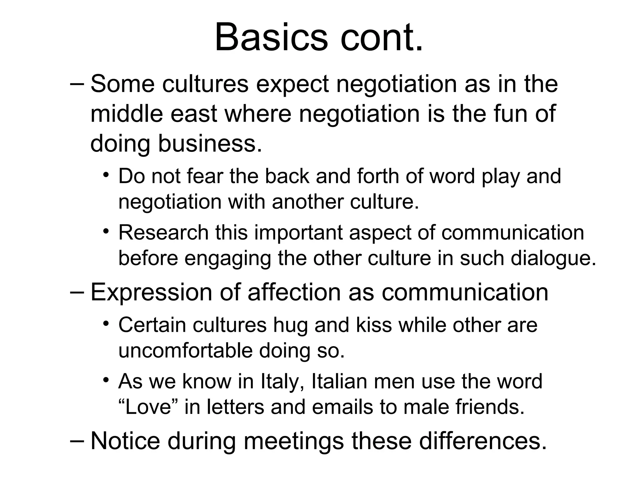 Communicating across cultures | PPT