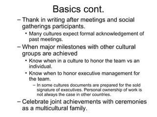 Communicating across cultures | PPT