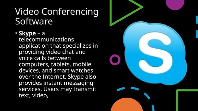 Communicating and Collaborating using ICT.pptx | Web Conferencing | Computer Software and ...