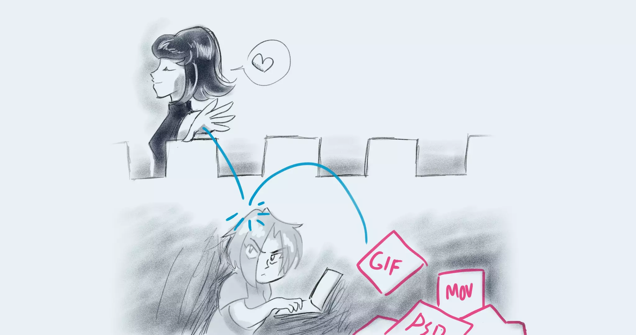 Communicating animation slides | PPT