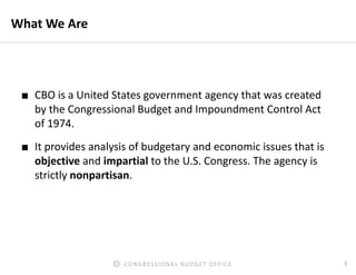 Communicating Budgetary and Economic Information With Style at CBO | PPT