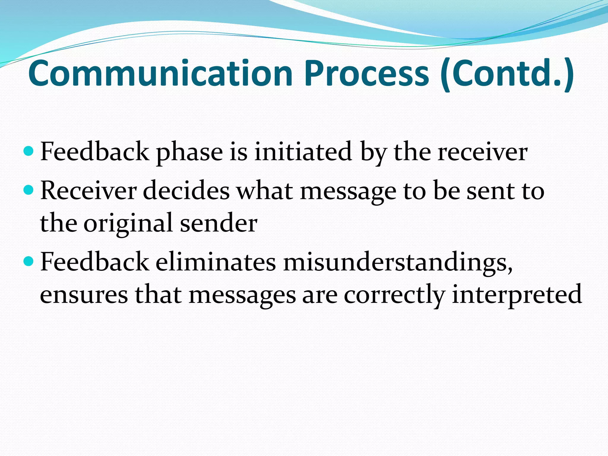 Communicating Effectively in Organizations - Communication Process ...