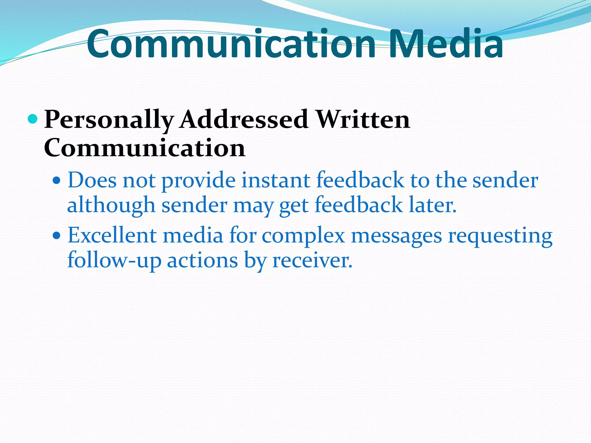 Communicating Effectively in Organizations - Communication Process, Barriers to Communication ...