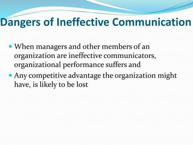 Communicating Effectively in Organizations - Communication Process ...