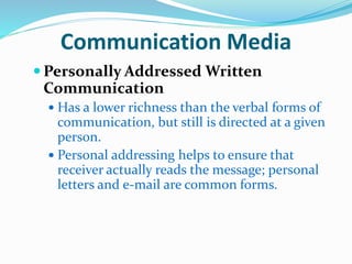 Communicating Effectively in Organizations - Communication Process ...