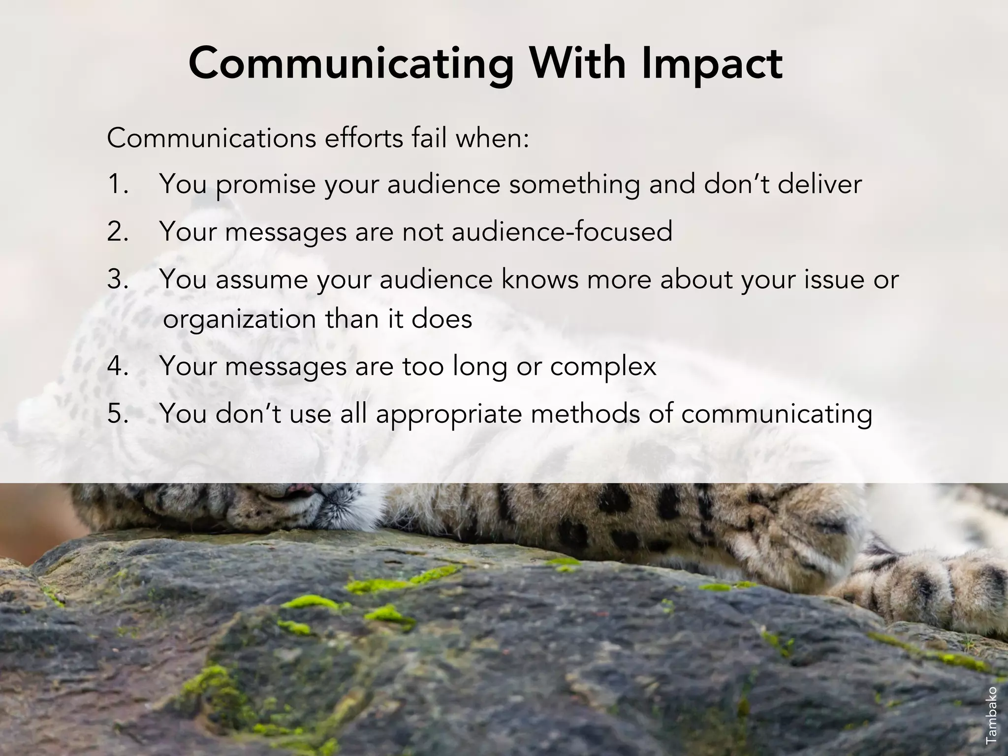 Communicating With Impact | PDF