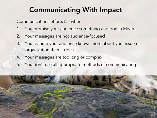 Communicating With Impact | PDF | Business | Business and Finance