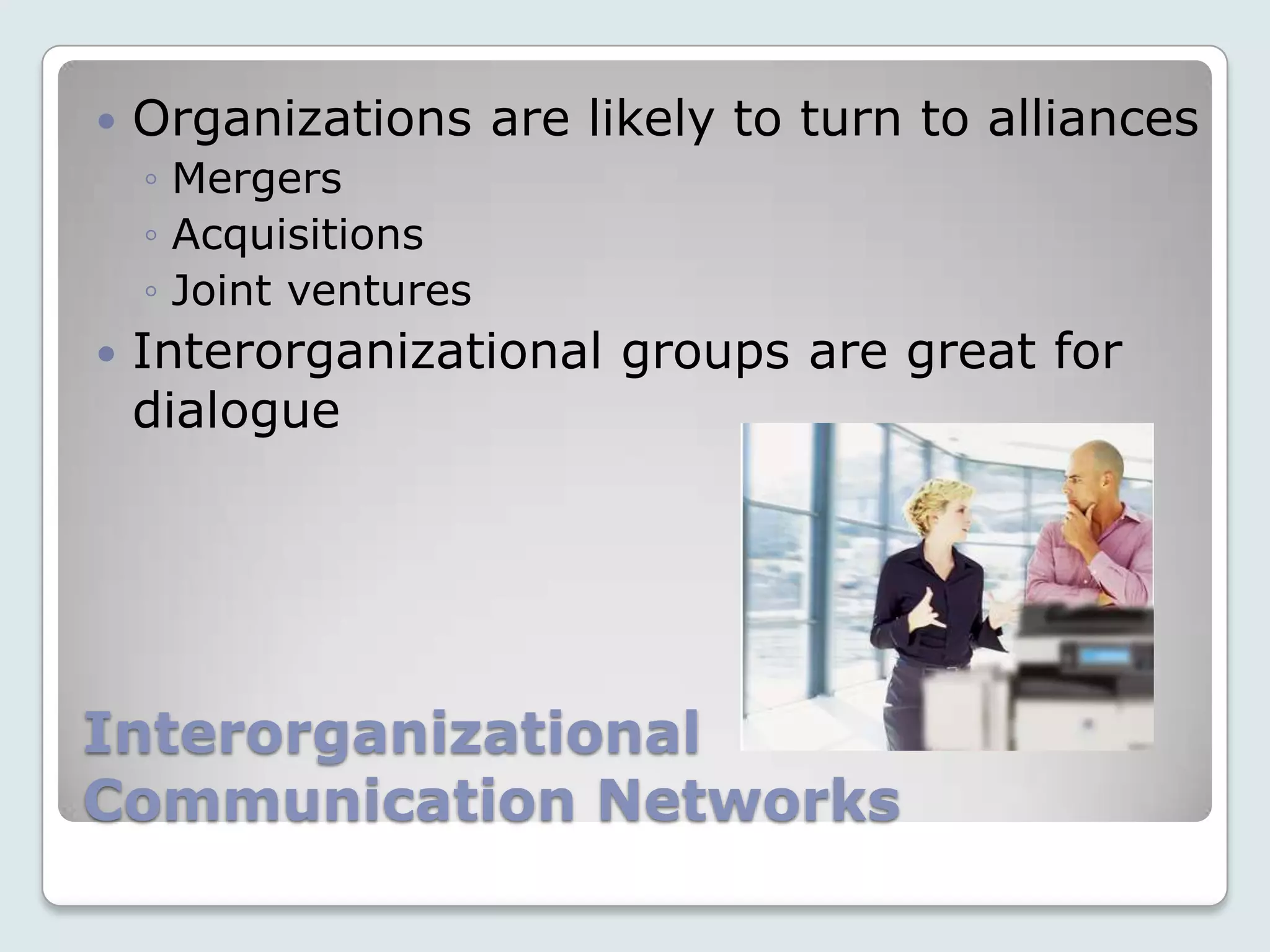 Communicating in Networks | PPT
