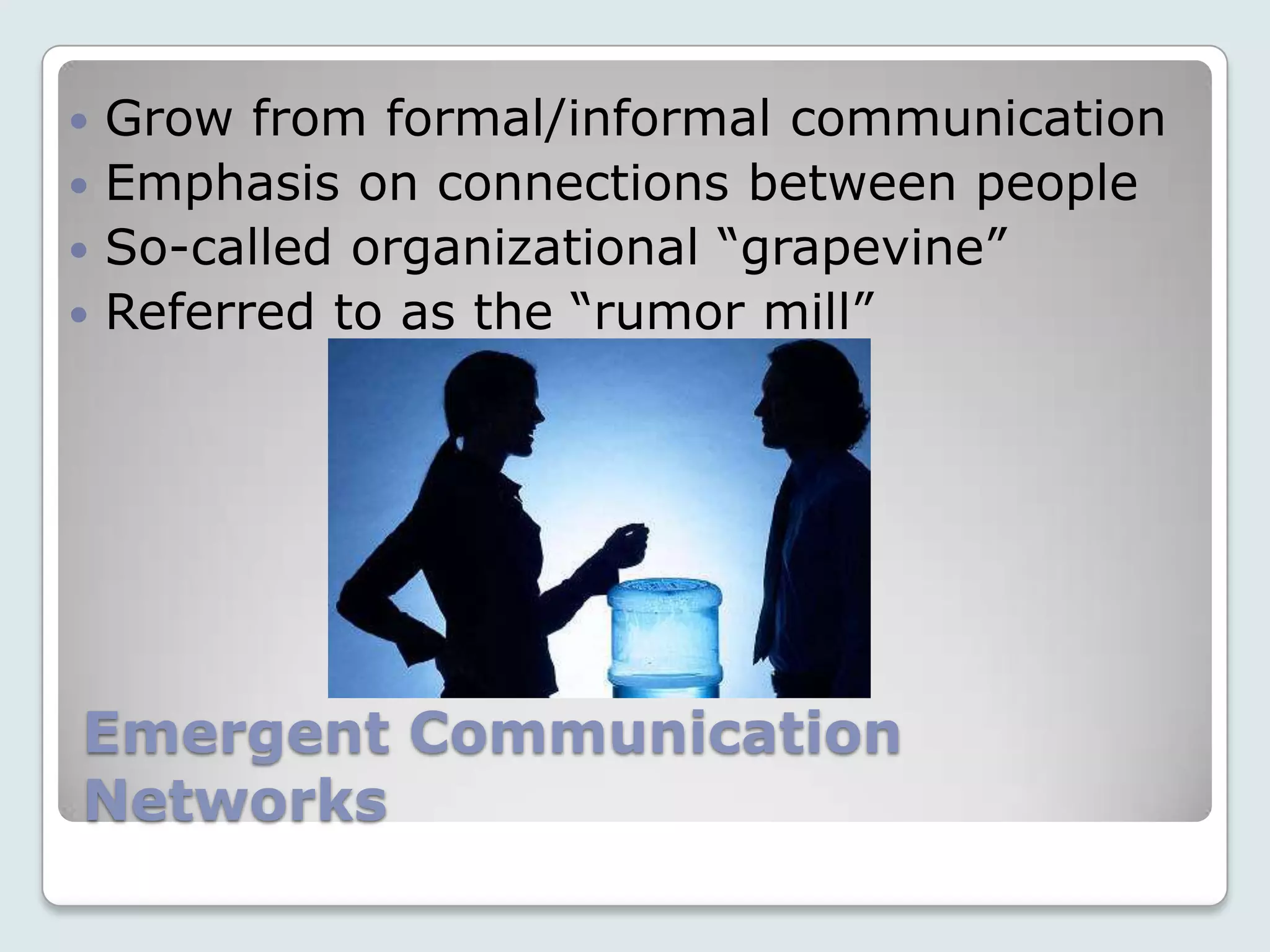 Communicating in Networks | PPT