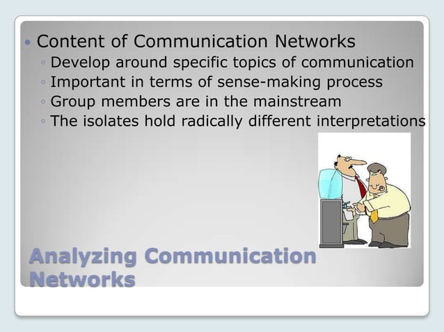 Communicating in Networks | PPT