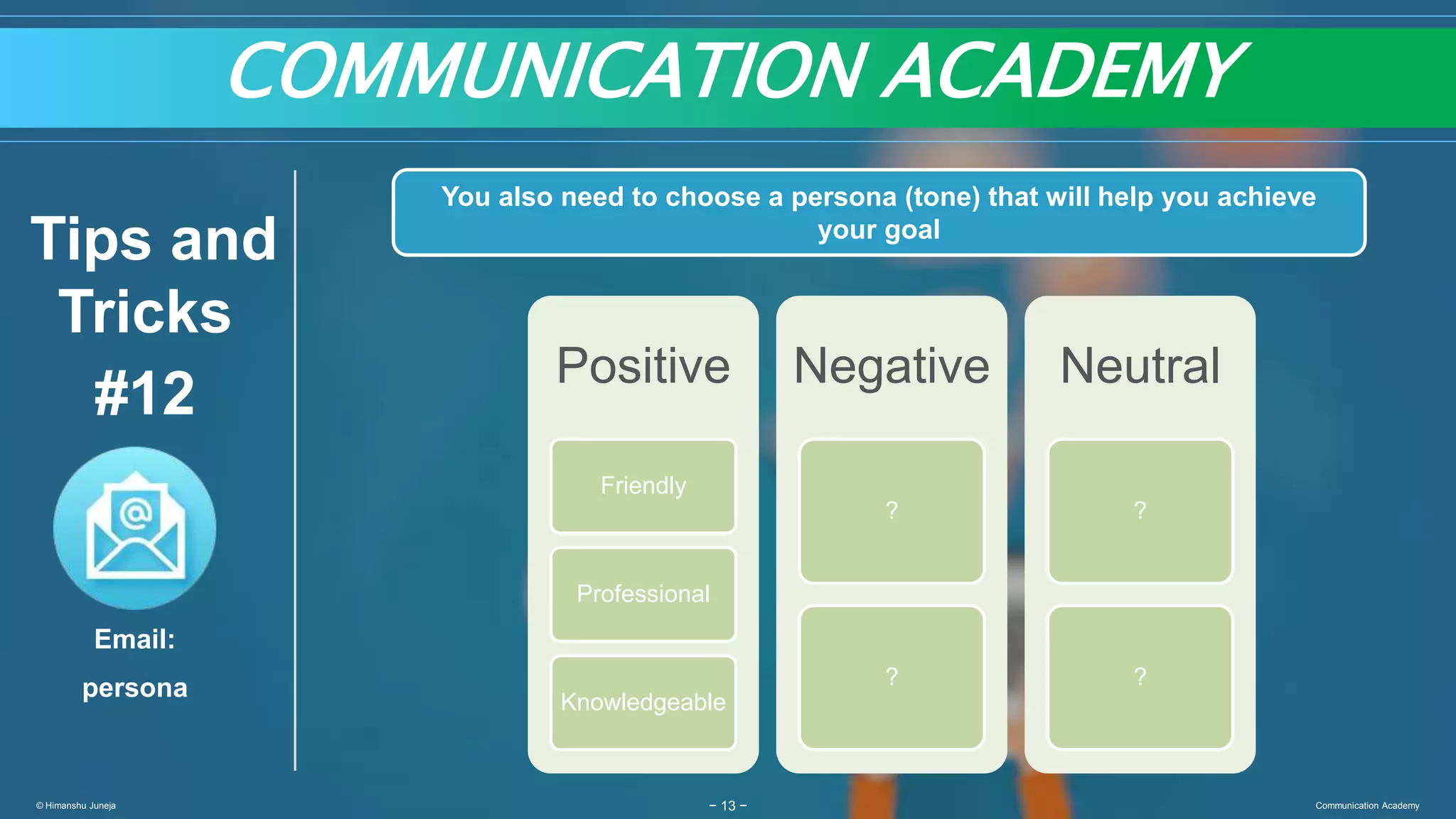 Communication Academy | PPTX