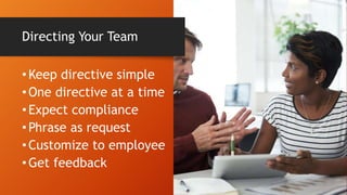 Communicating for Improved Productivity | PPTX