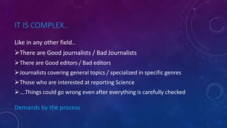 Communicating Science - Malaka Rodrigo | PDF | Media Industry | Industries