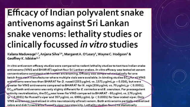 Communicating Science - Malaka Rodrigo | PPT