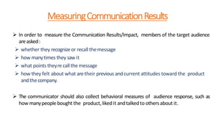 Communicating value grp 7 | PPT