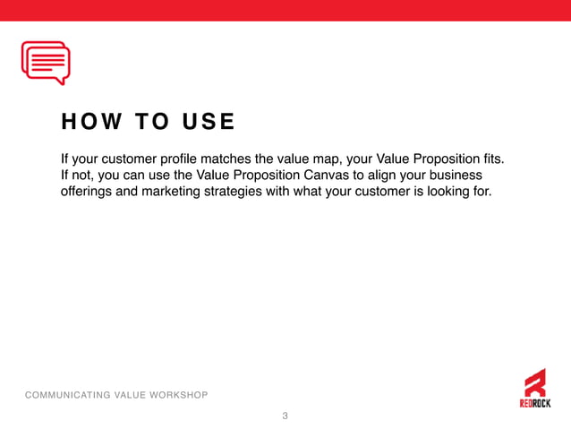 Communicating Value Workshop | PPT
