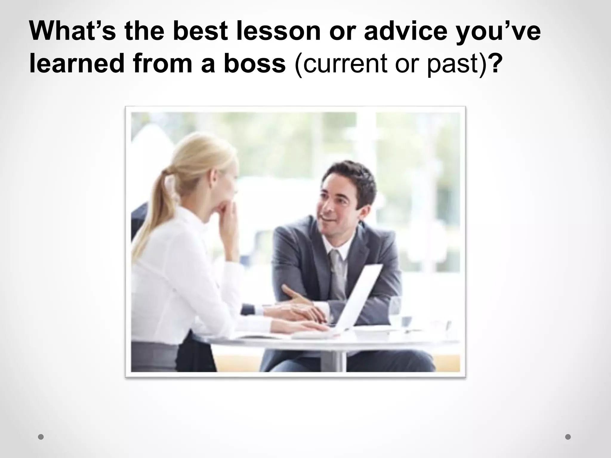 Business English: Communicating with your Boss | PPTX