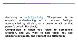 THE COMMUNICATING WITH EMPATHY-HELP PEOPLE TO MAKE MEANINGFUL ...