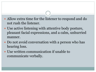Communicating with hearing impaired and mute | PPTX