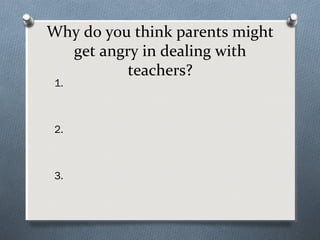 Communicating with parents | PPT