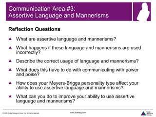 Communicating With Power and Poise | PPT | Free Download